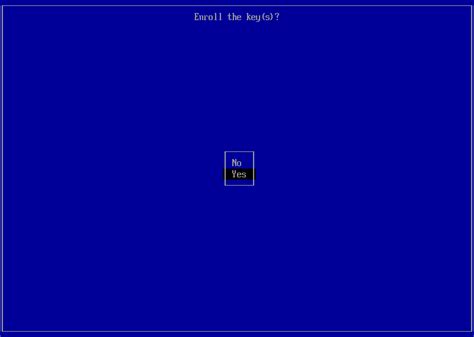 Machine Owner Key Enrollment Fedora Docs