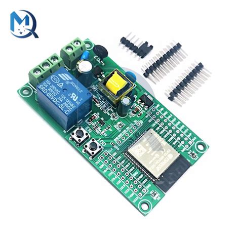 Ac Powered Esp32 Wifi Bluetooth Ble Single Relay Module Esp32