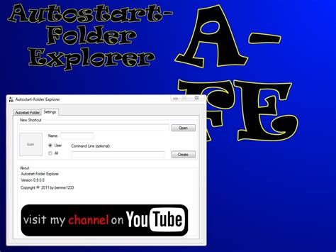 Autostart Folder Explorer By Bemme1233 On Deviantart