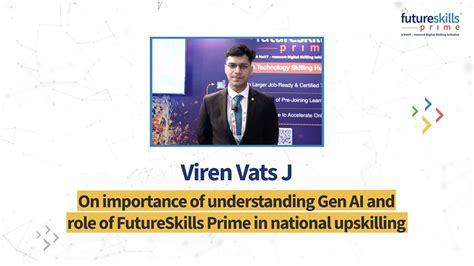 Advancing Your Career In Tech Viren Vats J On Generative Ai And