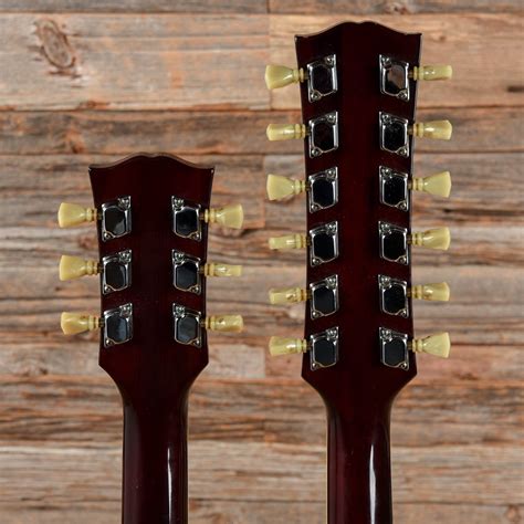 Ibanez SG Style 2402 Double Neck 6/12 Cherry 1970s – Chicago Music Exchange