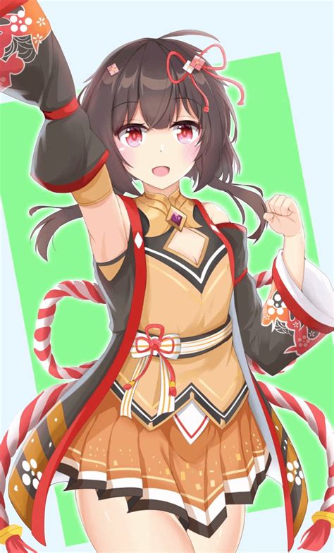 Megumin Cosplaying Kitasan Black R Megumin