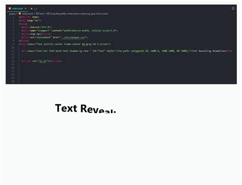 Tailwindcss Gsap Splittype Shokrullah Kosha