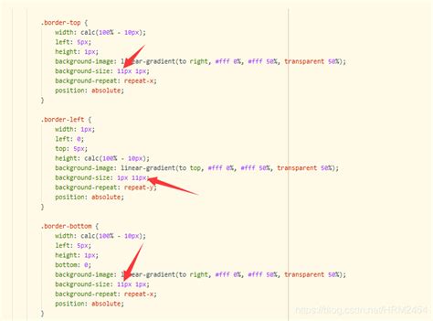 纯CSS实现可自定义间距虚线边框 vickylinj 博客园