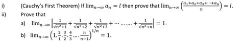 Solved Aq A A An L I Ii N Cauchy S First Theorem Chegg