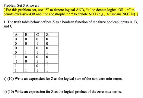 Solved Problem Set 3 Answers For This Problem Set Use