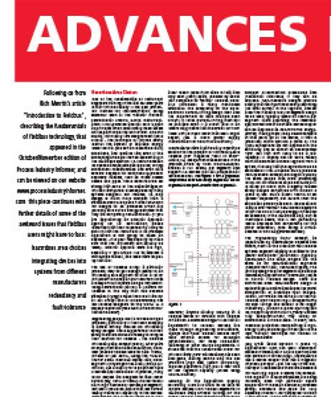 Advances In Fieldbus