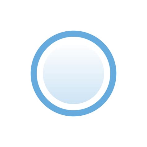 Blank Html Input Radio Radiobutton Unchecked Icon Download On Iconfinder