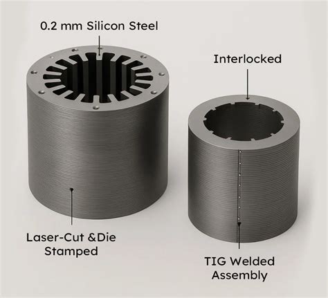 Stator And Rotor Stacks Electric Motor Stator And Rotor Core Manufacturer