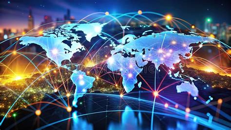 Technological Interconnection Stock Illustrations 238 Technological