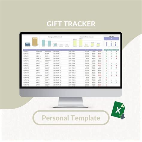 T Tracker Excel Template T Planner Excel Template T Budget