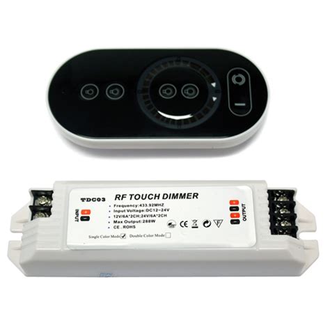 Touch Panel LED Dimmer Remote Controller VT RF LED Strip Room