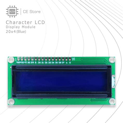 16x2 Character LCD Display Module Blue CE Store