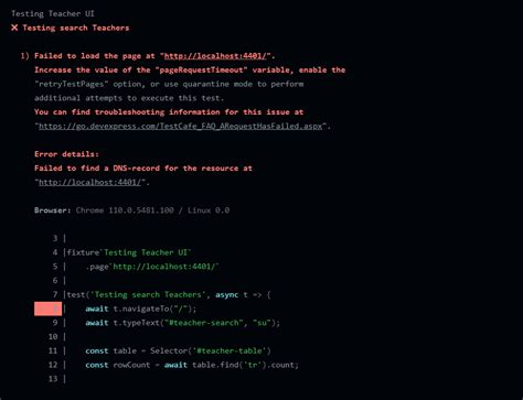 Python Issue On Github Unit Testing Failed To Load The Page At