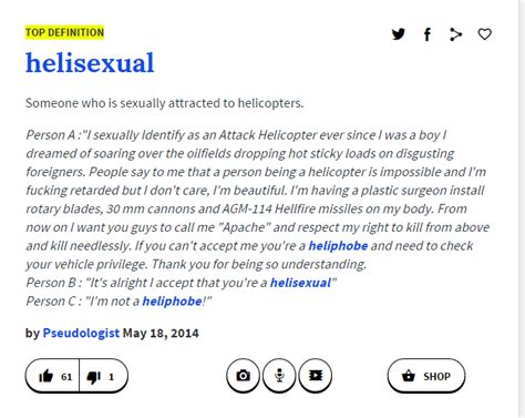 Urban Dictionary Pasta I Sexually Identify As An Attack Helicopter