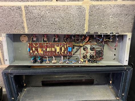 Vintage 1969 Marshall Super Bass 100w Plexi Stack Amplifier