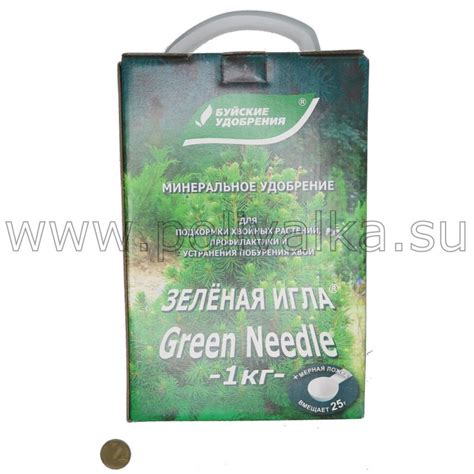 Минеральное удобрение Зеленая игла 1кг
