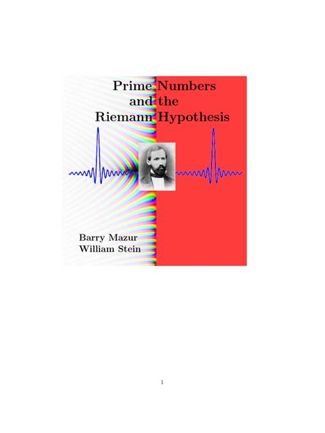 Mazur Barry Prime Numbers And The Riemanns Hypothesis Pdf Pdf Prime