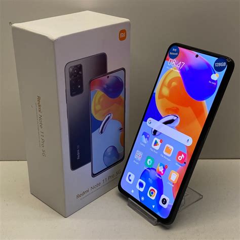 Pre Owned Redmi Note Pro G Unlocked Model Sg Gb Graphite Grey Boxed Own Less