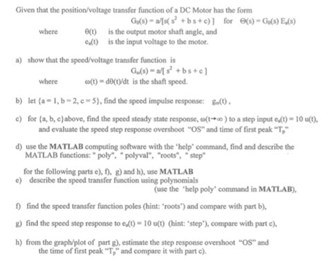 solved given that the position voltage transfer function of
