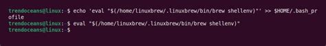 How To Install And Use Homebrew Package Manager On Linux TREND OCEANS