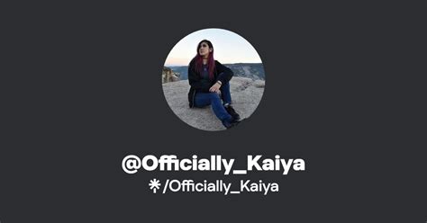 Officially Kaiya Official Instagram Linktree