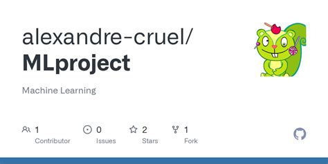 GitHub Alexandre Cruel MLproject Machine Learning