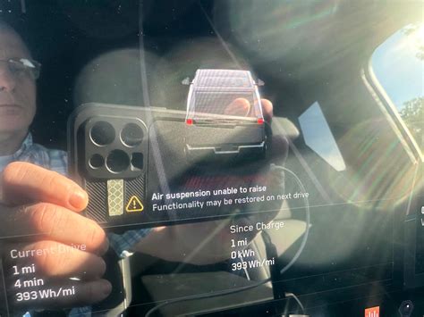 “air Suspension Unavailable To Raise” Warning Code Tesla Cybertruck