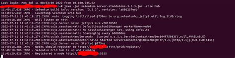Selenium Unable To Connect To A Remote Machine Using Remotewebdriver