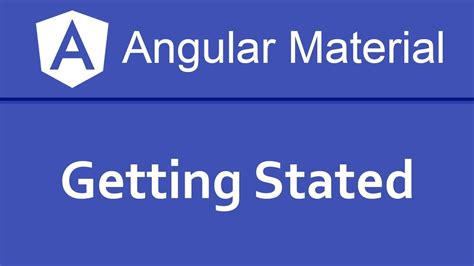 Angular Material Tutorial In Hindi Introduction Getting Started Installation And Setup