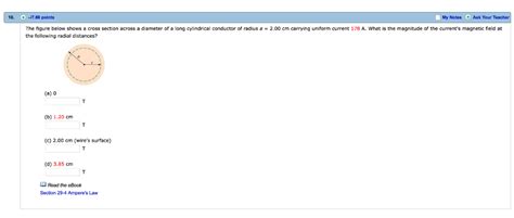 Solved The Figure Below Shows A Cross Section Across A