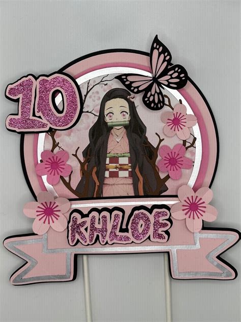 Personalized 3d Cake Topper Anime Cake Topper Manga Cake Topper