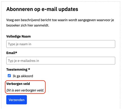 How Do I Add A Hidden Field To A Form Mailblue Help Center