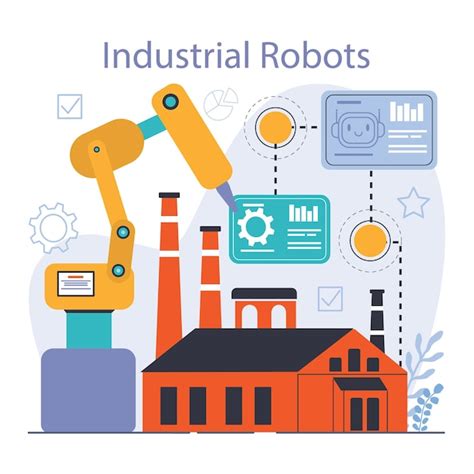 Systèmes Automatisés De Fabrication Robotique Ou Robots Industriels Travaillant Pour Le
