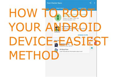 how to root your android device easiest method 2015 youtube