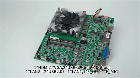 Zeroone 11th Gen11 Itx Computer Motherboard I3 1115g4 Dual Drr4 Hd Mi2