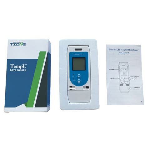 tzone temperature and humidity usb datalogger series tempu03 multi use