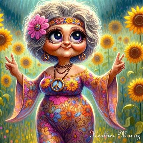 Pin By Karen Connolly On Happy Hippie Cute Sketches Hippie Art
