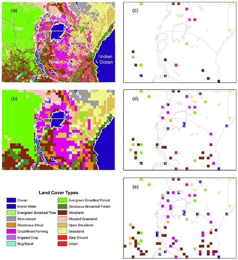 Figure 2 From Impacts Of Land Use Cover Classification Accuracy On Regional Climate Simulations