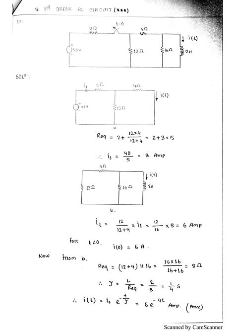 Foundamental Of Electric Circuit Ece 201 PDF