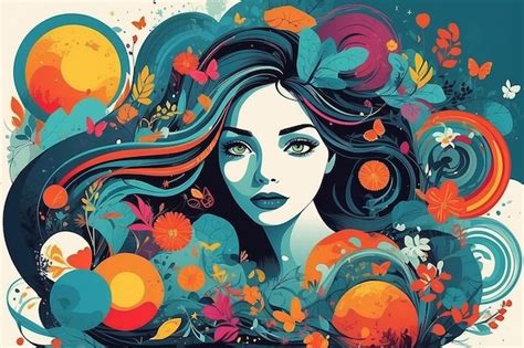 Graphic Illustration Stock Illustration Premium Ai Generated Image