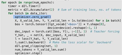 序列到序列学习（seq2seq） Pytorch D2l Discussion