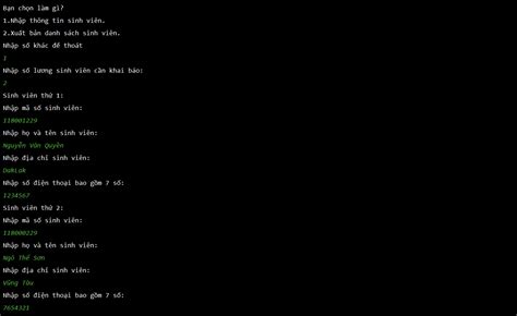bài tập java oop chương trình quản lý sinh viên java eu vietnam