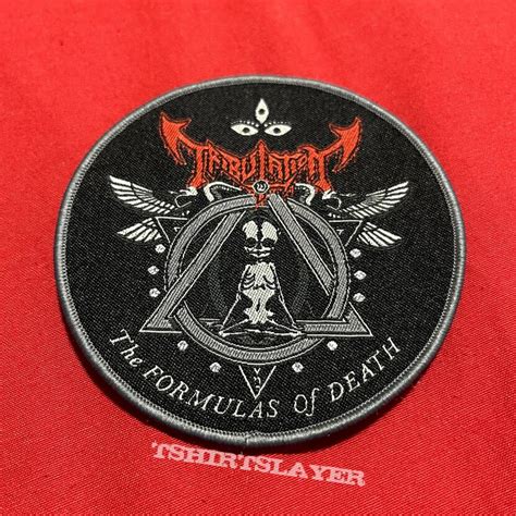 Tribulation Formulas Of Death Patch Tshirtslayer Tshirt And