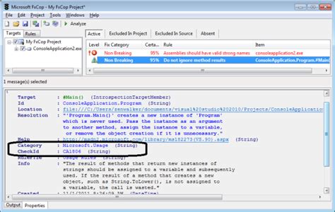 suppressing code analysis warning codeproject