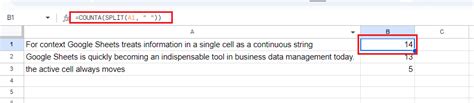 How To Get The Word Count In Google Sheets Simple Formulas Software Accountant