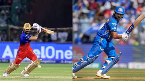 MI Vs RCB Playing IPL Playing XI Prediction Head To Head Stats Key Players Pitch