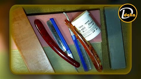 Как правильно заточить опасную бритву Эффект или качество Youtube