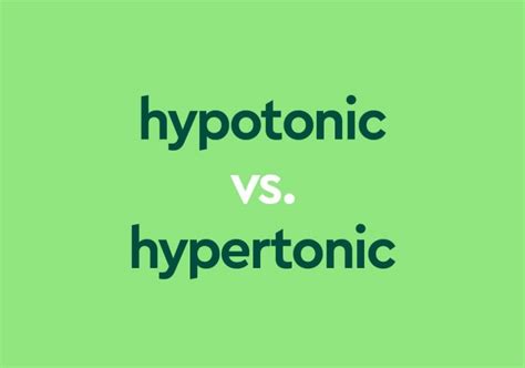Hypotonic Iv Solution