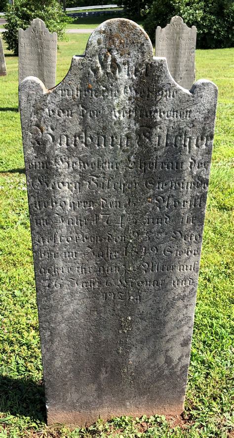 Anna Barbara Eberhardt Fischer 1743 1819 Memorial Find A Grave